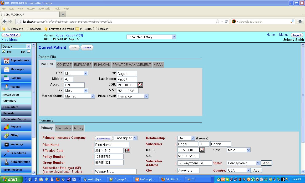 ProGroup EMR ProGram